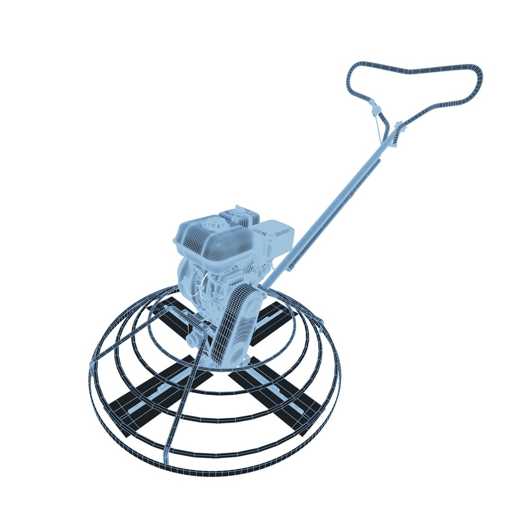 Power Trowel 3d Model
