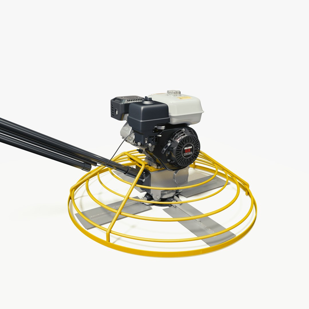 Power Trowel 3d Model