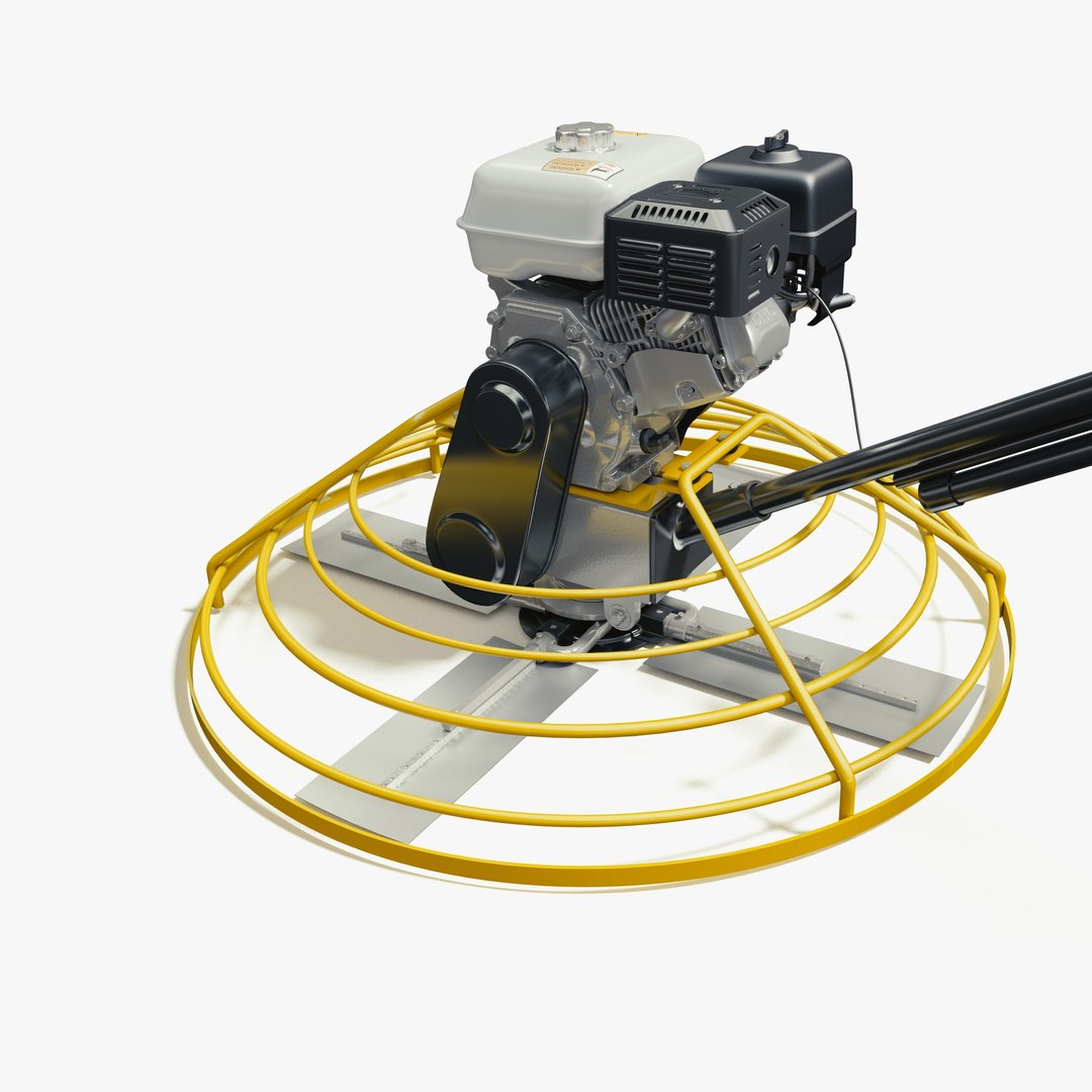 Power Trowel 3d Model