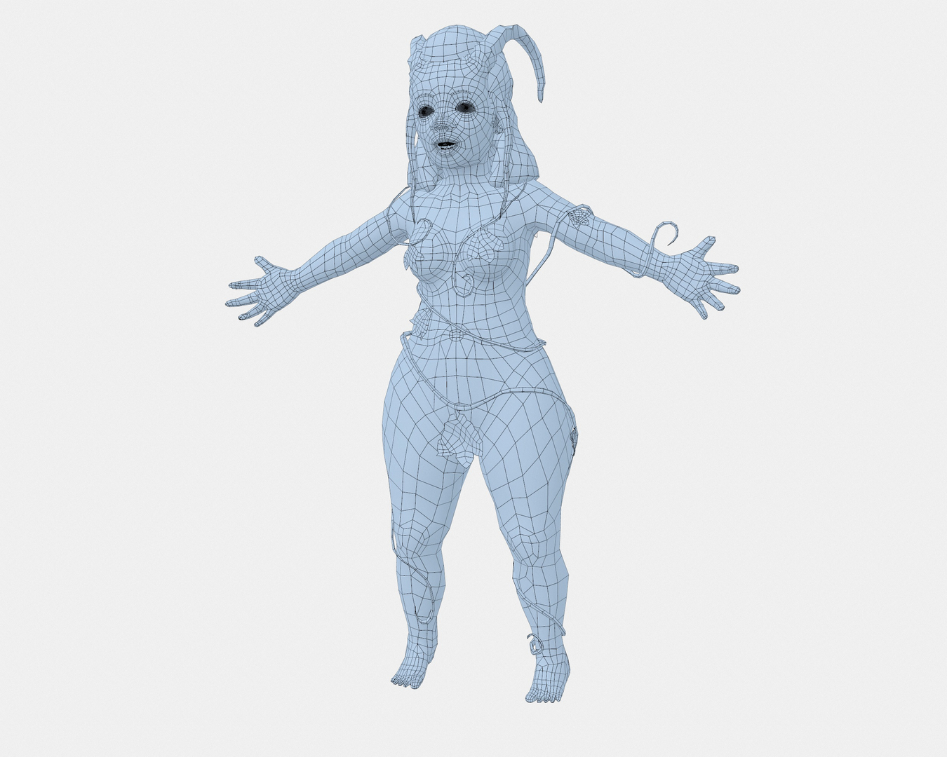 3D satyr woman - TurboSquid 1358333