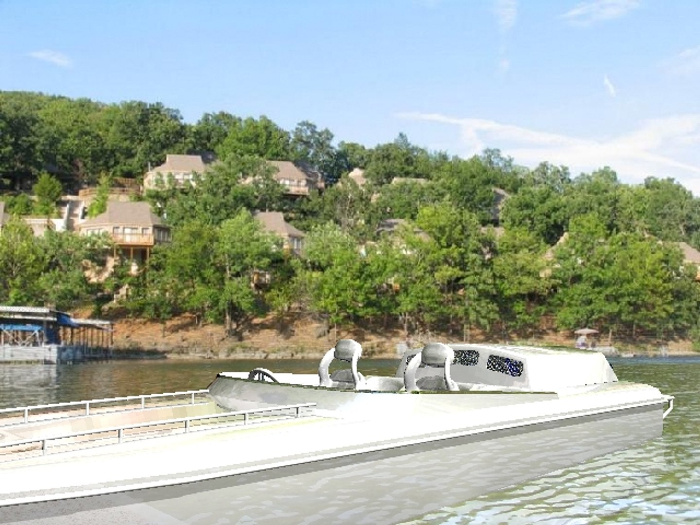 3d Model Of Offshore Race Boat