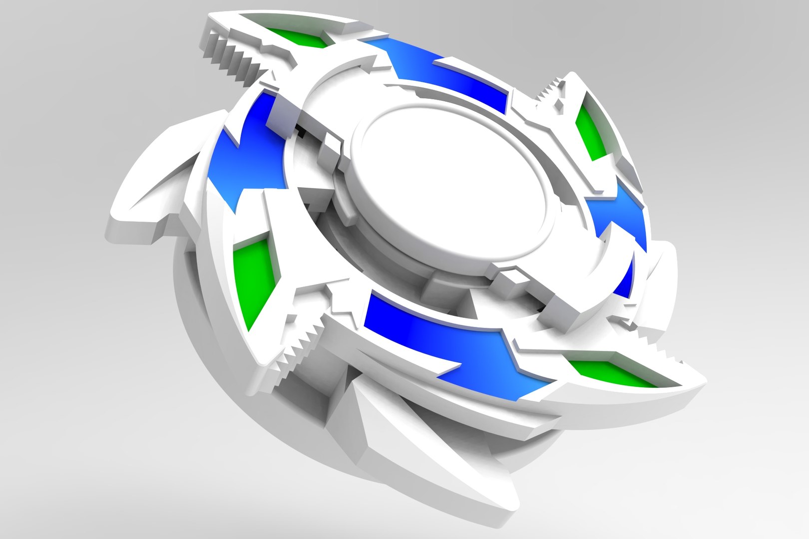 BEYBLADE WHITE FANG DRAGOON 3D - TurboSquid 2045750