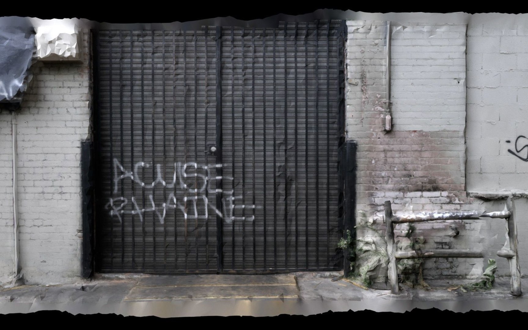 Back Street Alley Photogrammetry Scan Model 3D - TurboSquid 1736158