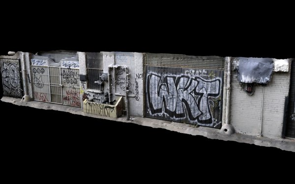 Back Street Alley Photogrammetry Scan model 3D - TurboSquid 1736158