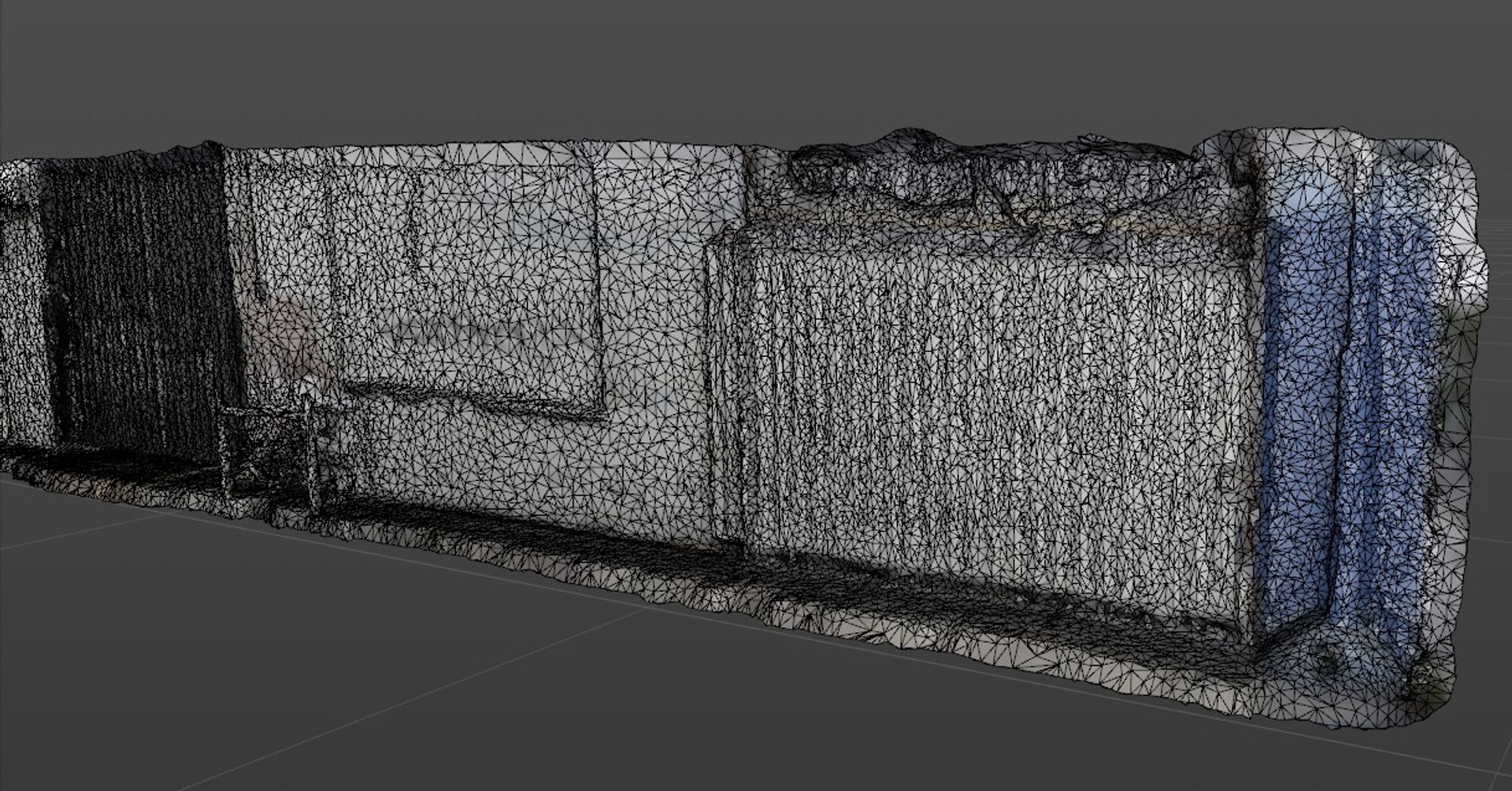 Back Street Alley Photogrammetry Scan Model 3D - TurboSquid 1736158