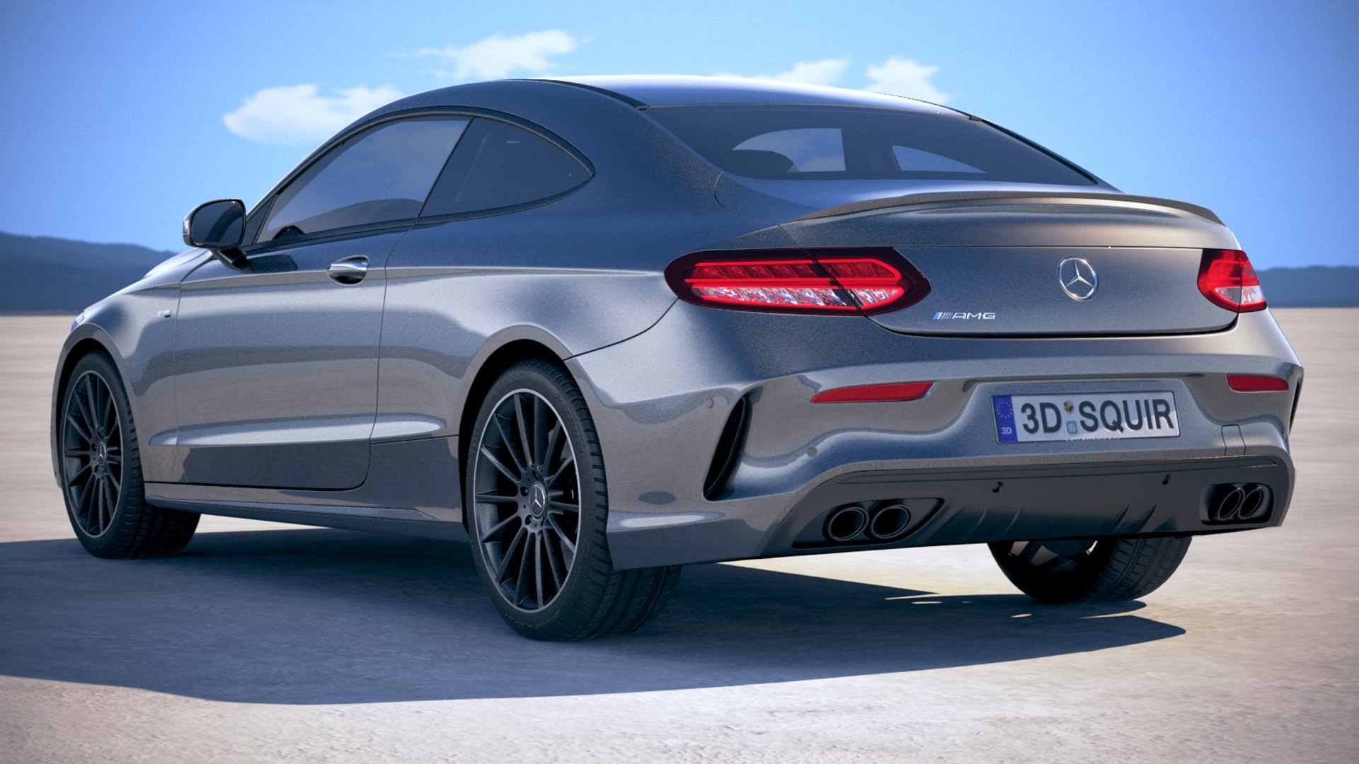 Mercedes c-class amg 3D - TurboSquid 1269571