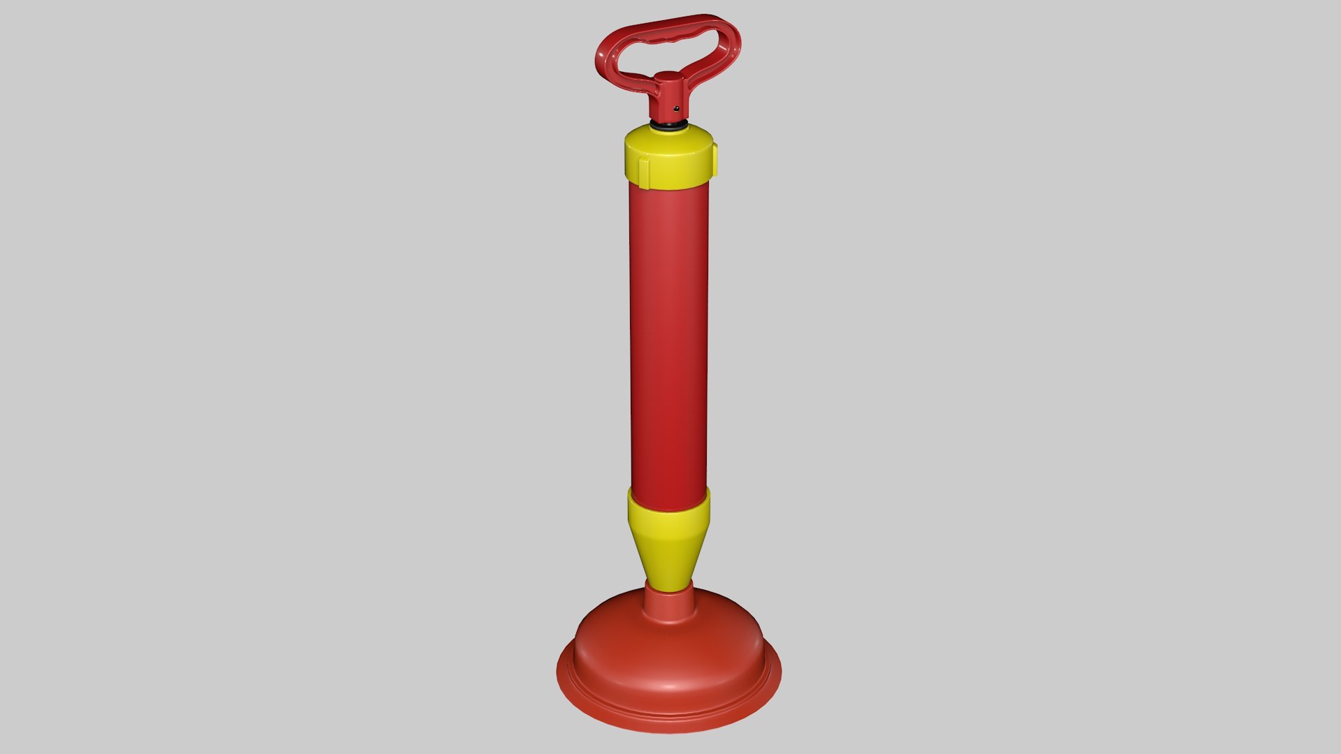 3D Toilet Plunger Model - TurboSquid 1880517