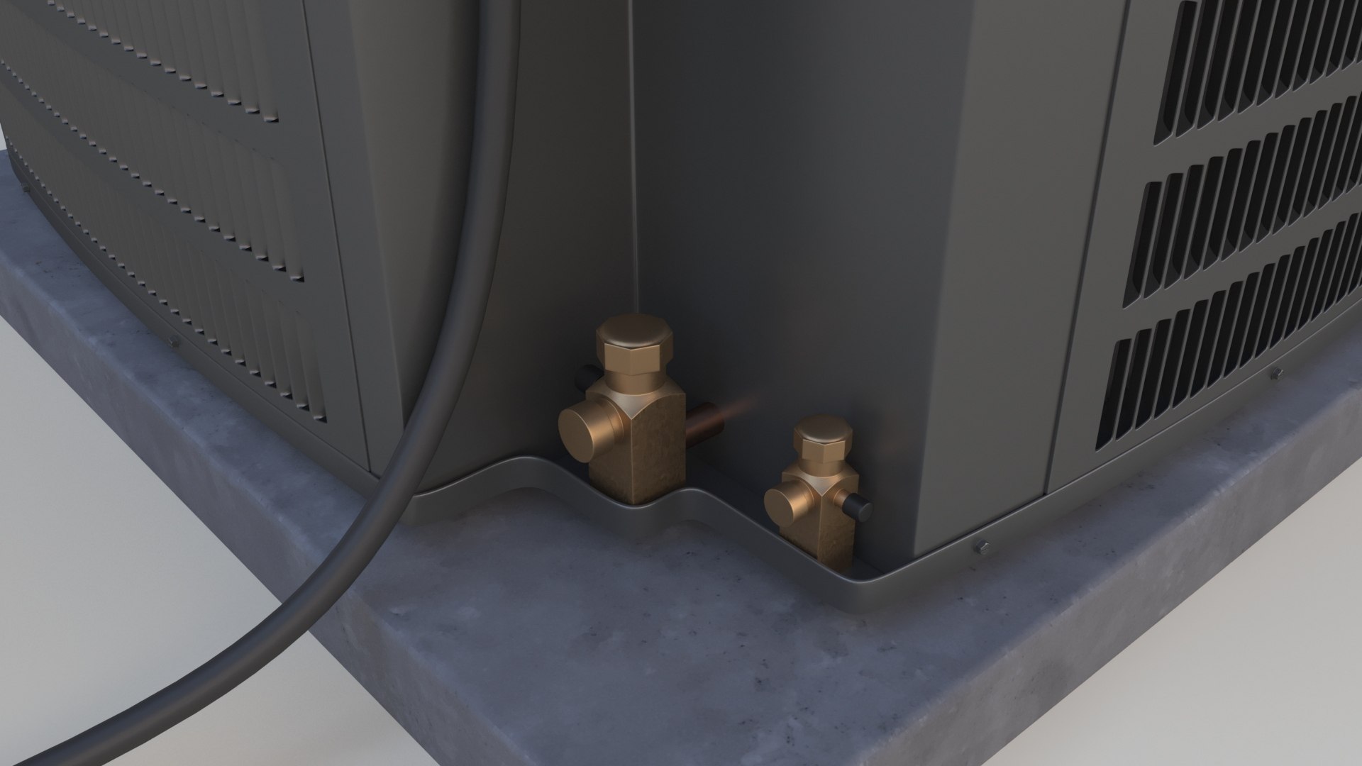 Ac Condensing Unit 3D Model - TurboSquid 1563735