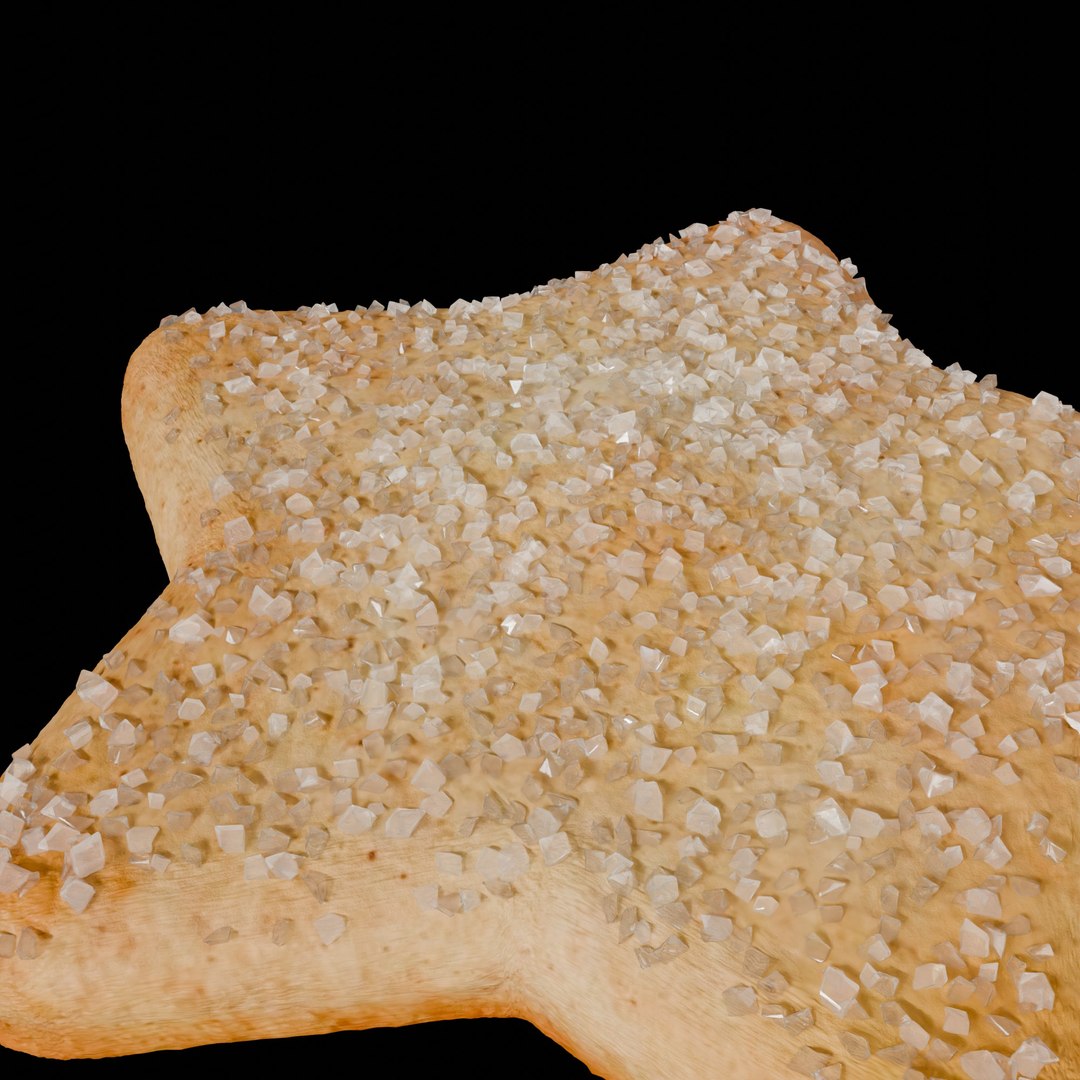 Star Cookie 3D model - TurboSquid 2180331