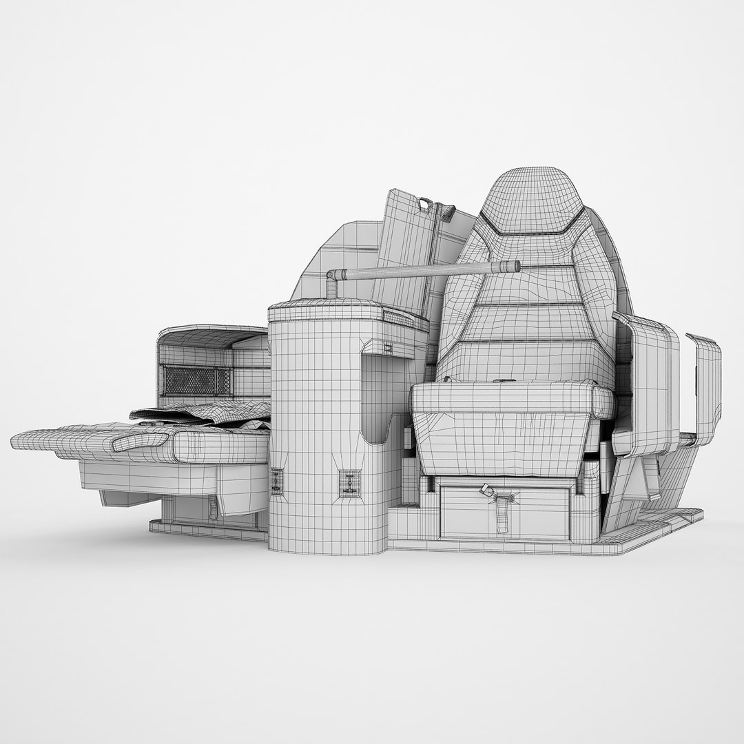 Class Airplane Chair 3D Model - TurboSquid 1258564