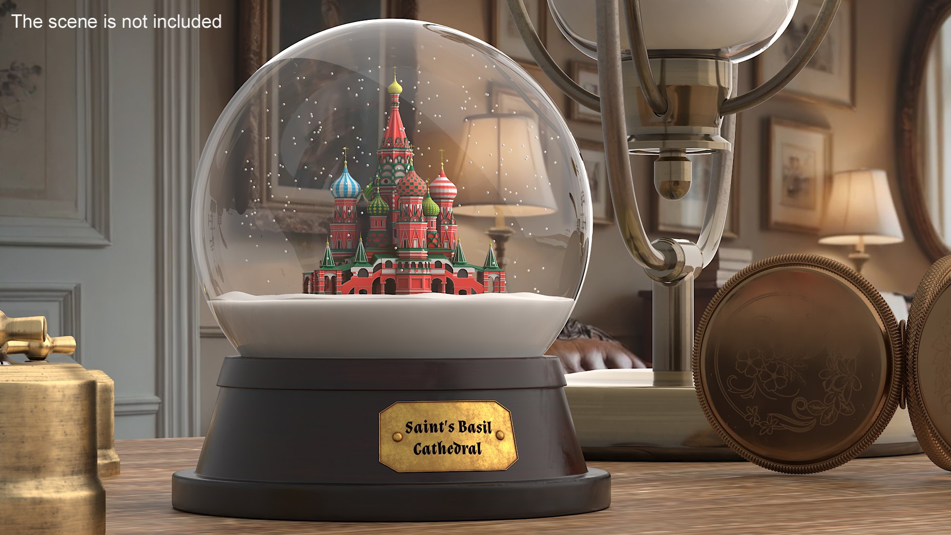 Saint Basil Cathedral Snow Globe 3D - TurboSquid 2396497
