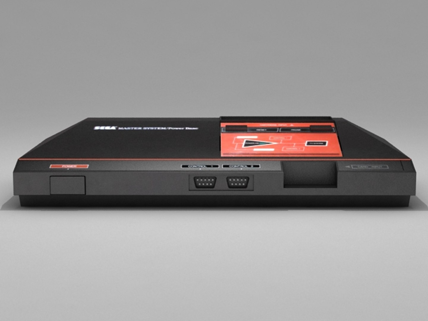 Sega Master Console 3d Max
