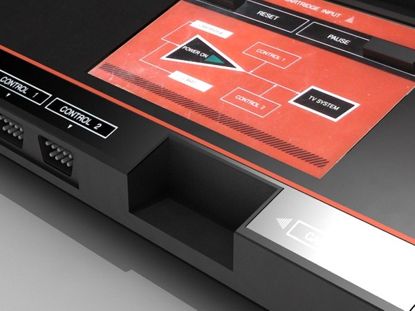 sega master console 3d max