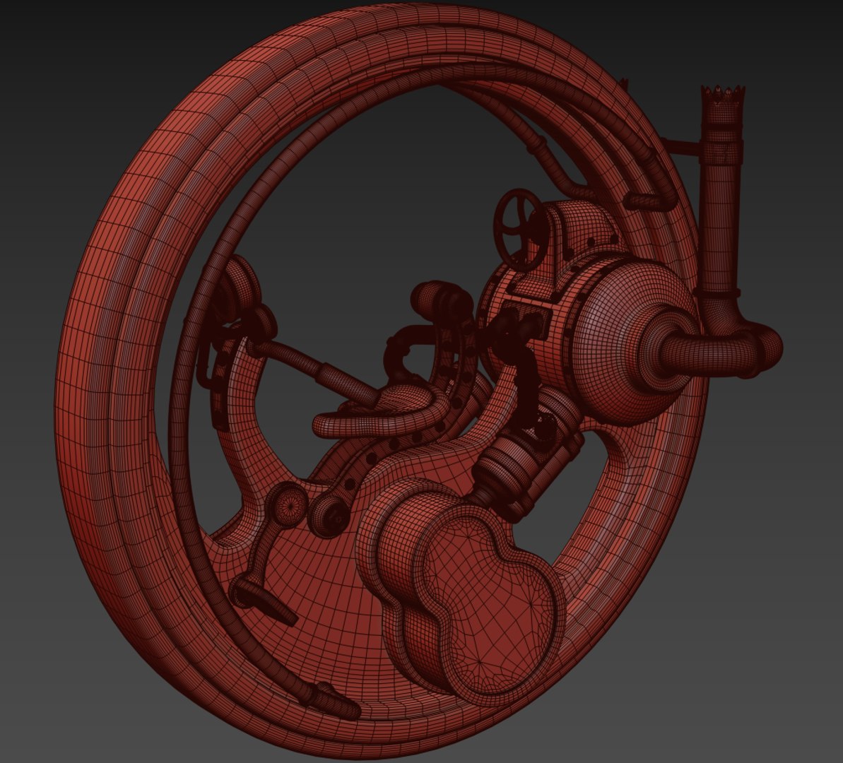3D Steampunk Model - TurboSquid 1279279