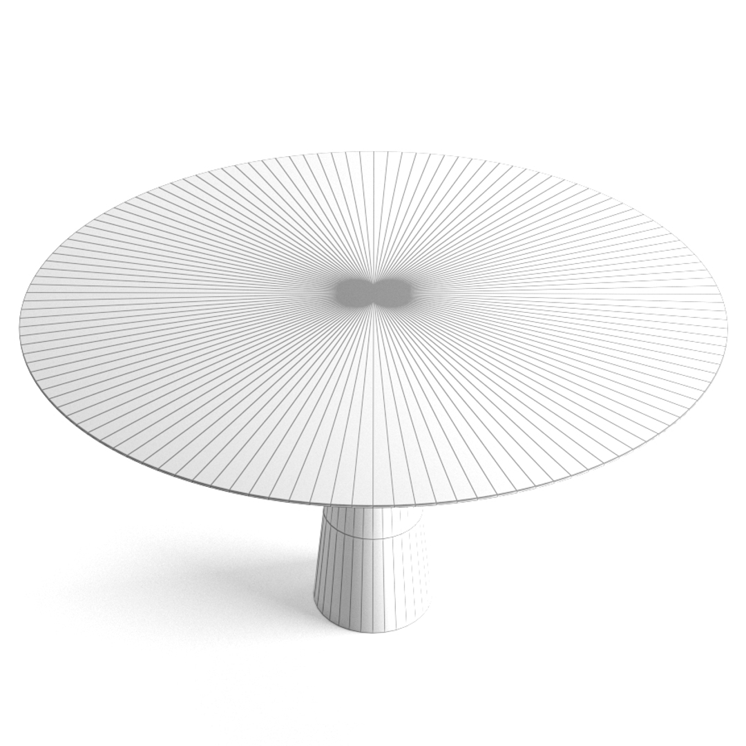 Echo dining tables 3D - TurboSquid 1489382