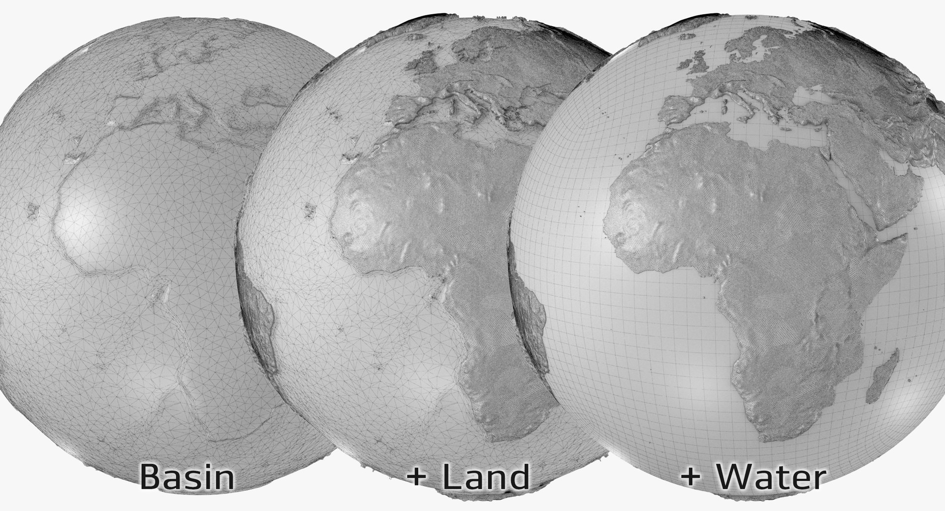 Artistic Topographic Globe V2 Model - TurboSquid 2321856