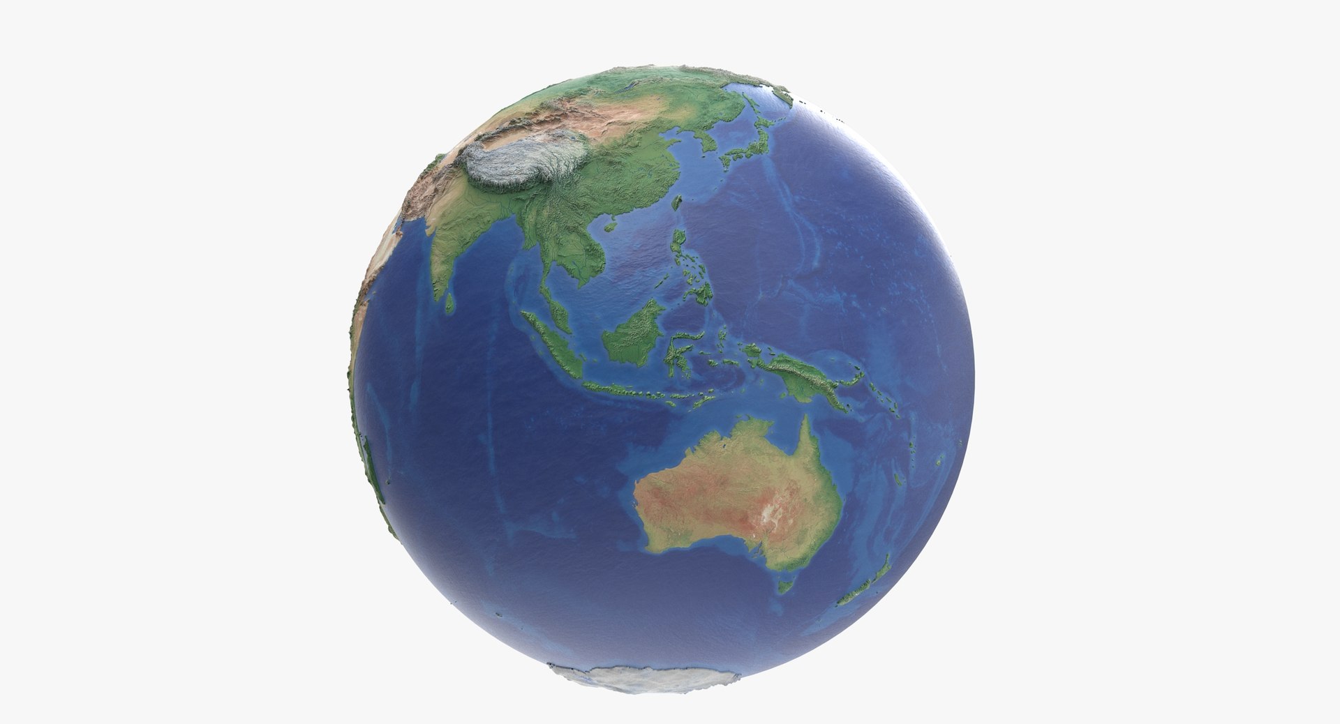 Artistic Topographic Globe V2 Model - TurboSquid 2321856