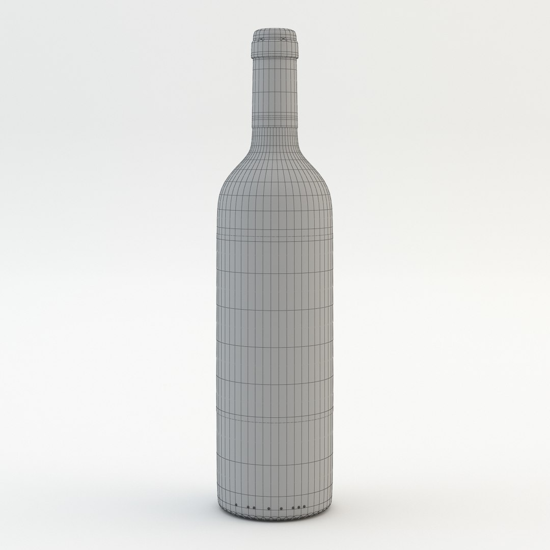 Red Wine 3d Model