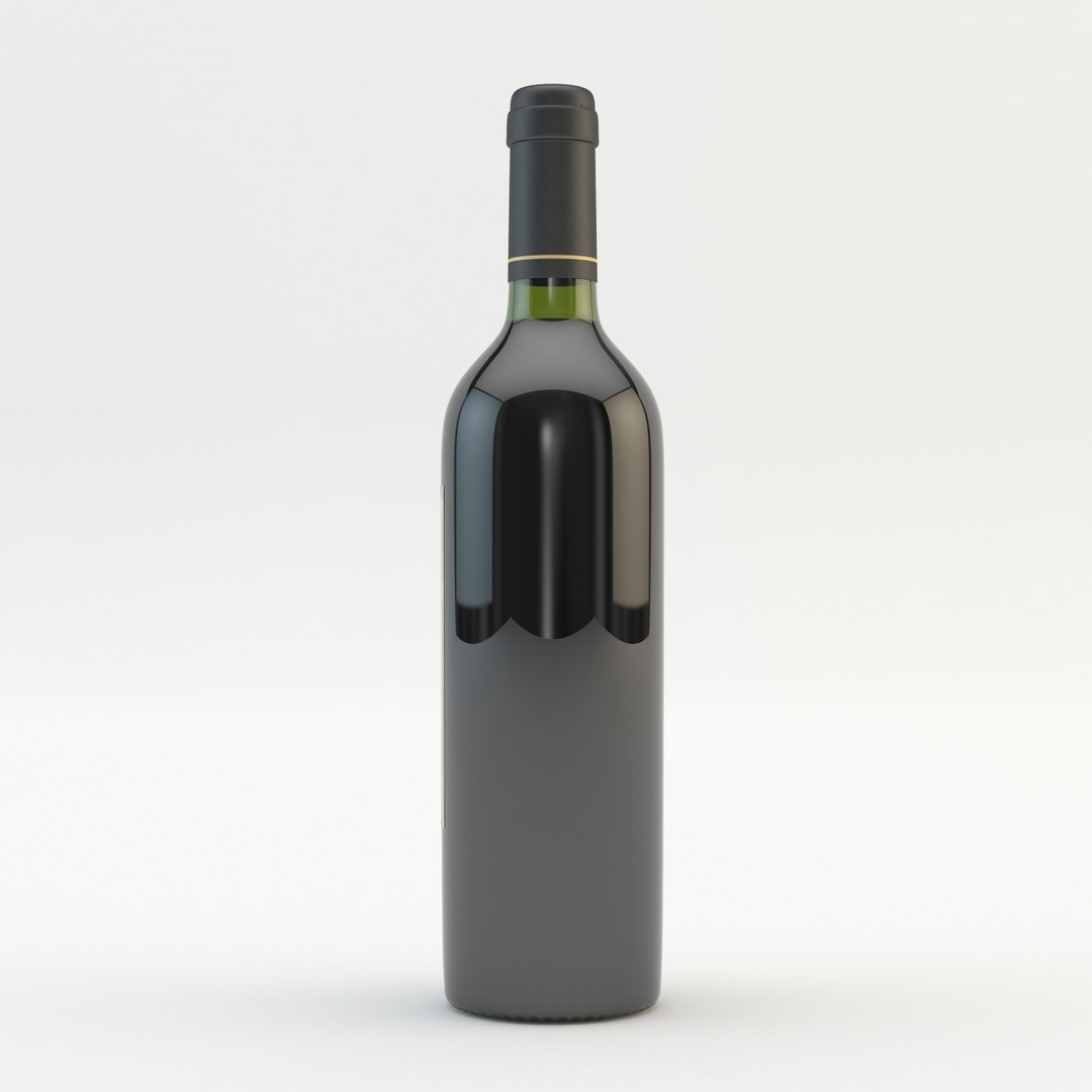 Red Wine 3d Model