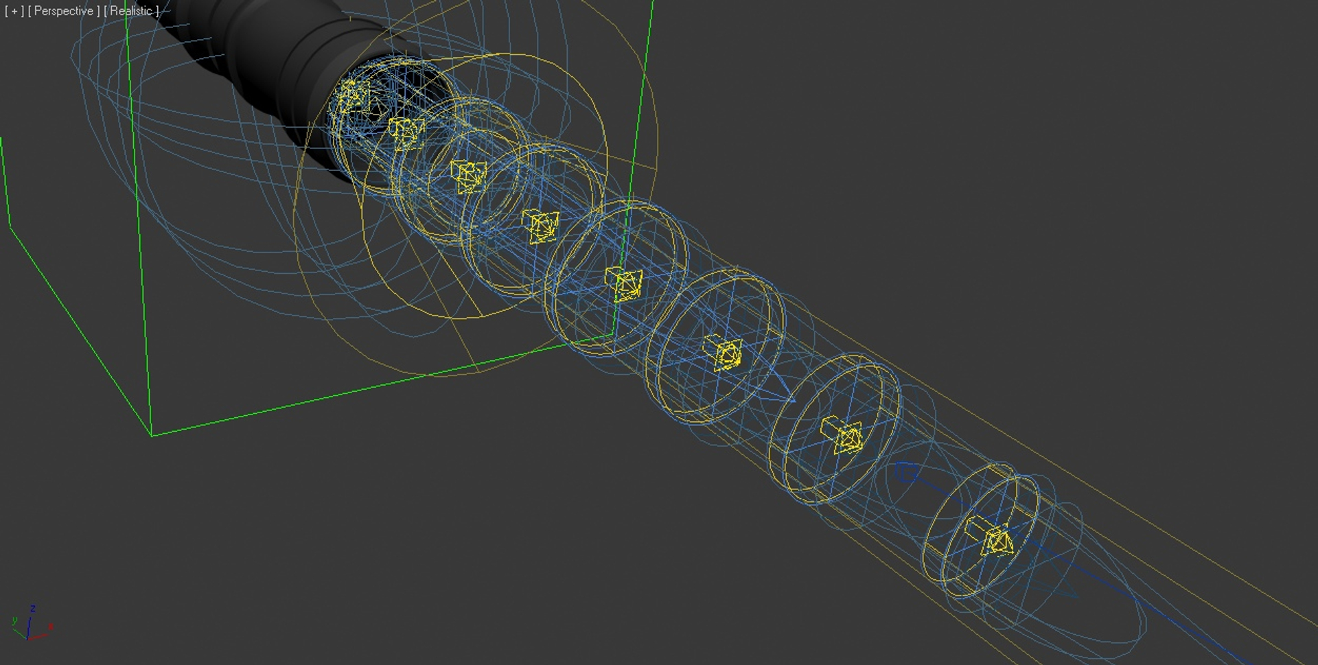 3d model afterburner engine