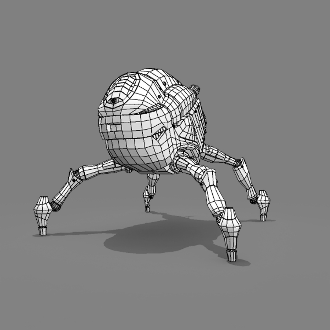 3ds max rig robocrab