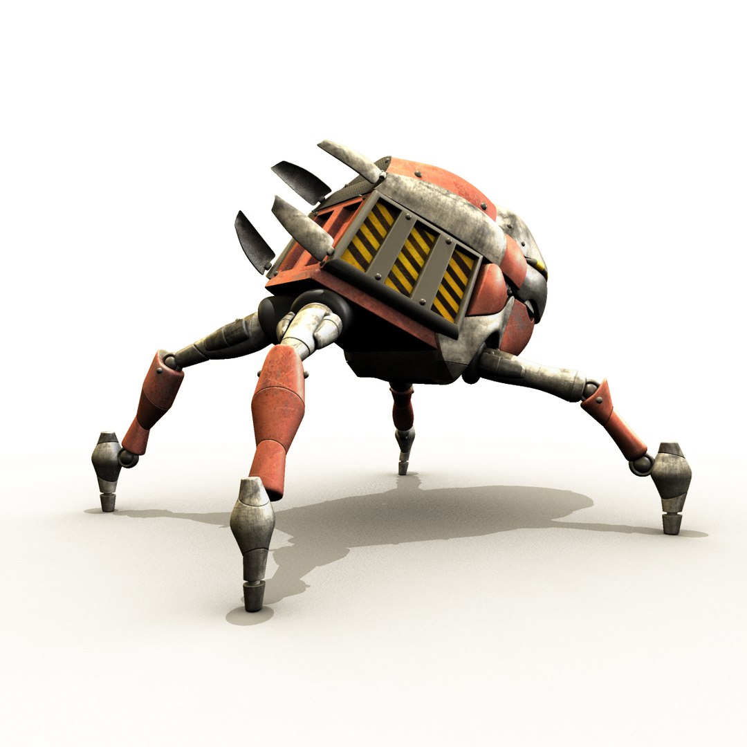 3ds max rig robocrab