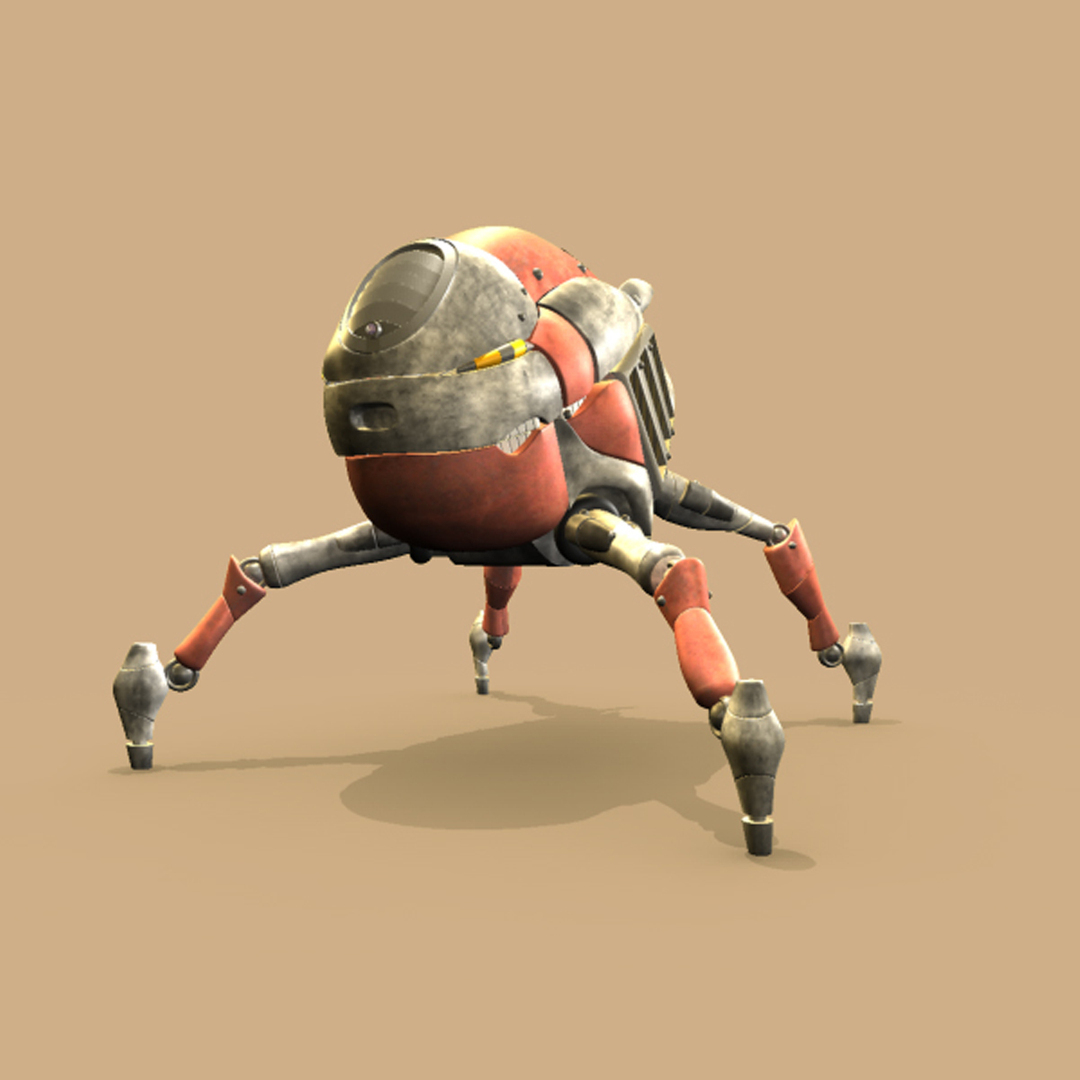 3ds max rig robocrab