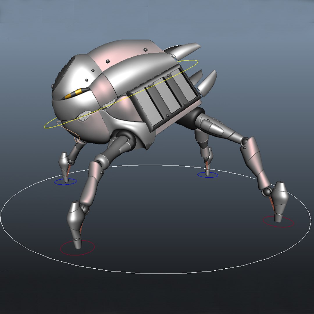 3ds max rig robocrab