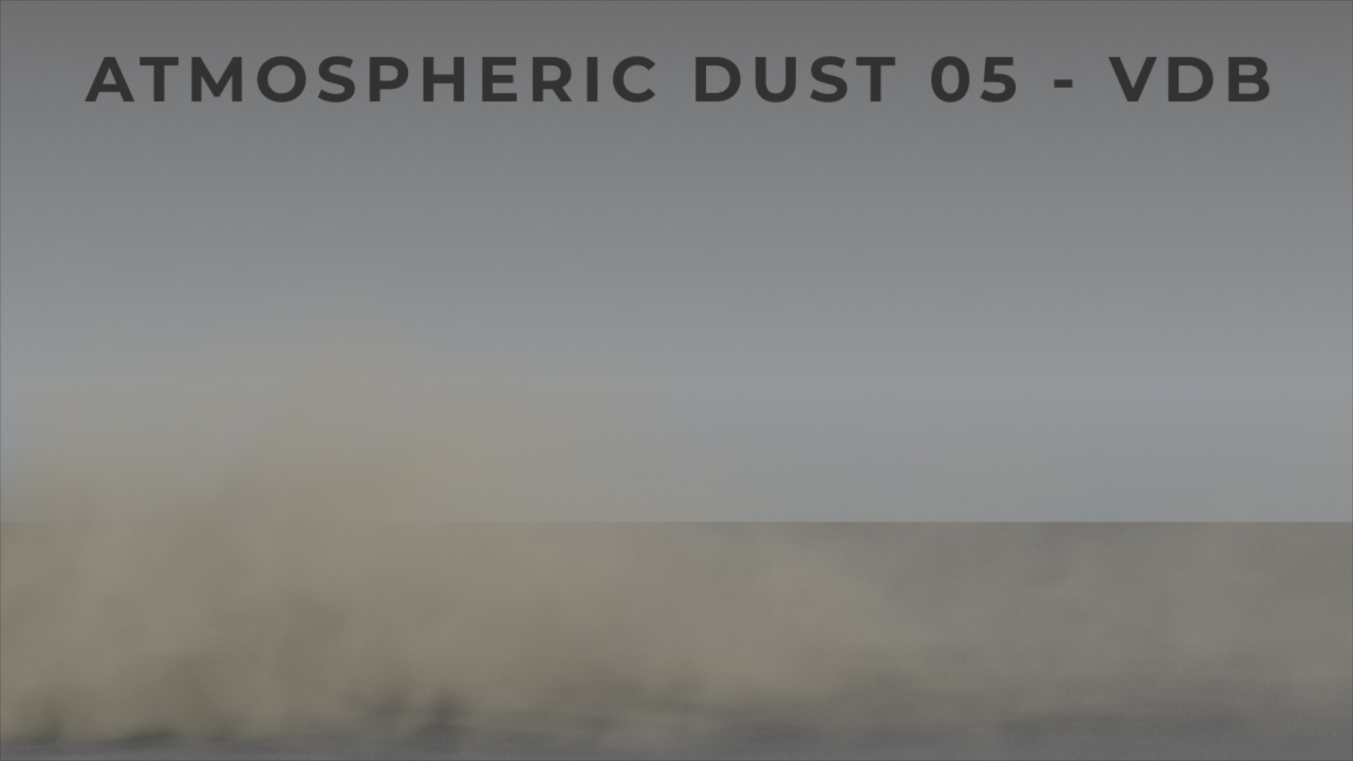 Dust Atmospheric 3D Model - TurboSquid 1669619