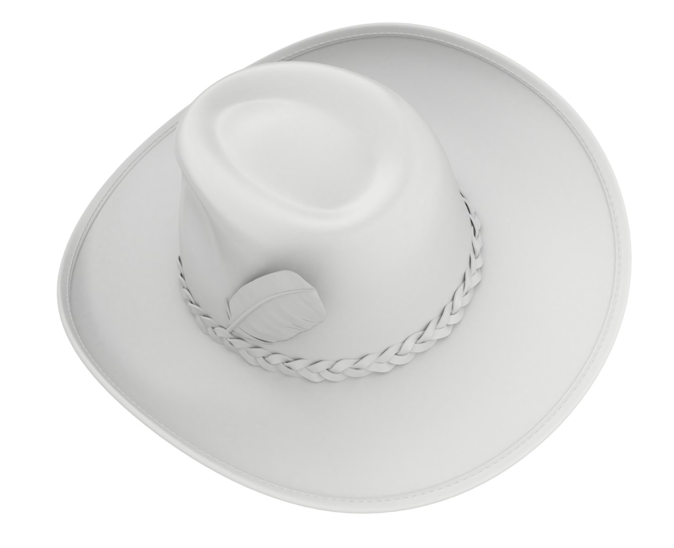 3D Model Cowboy Hat - TurboSquid 2067565