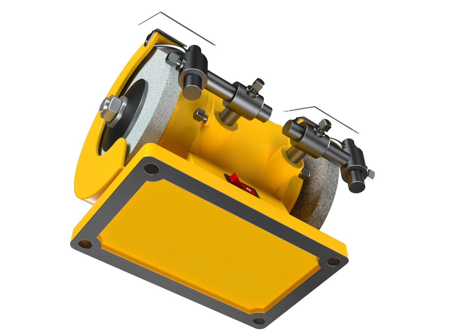 Bench Grinder Model - TurboSquid 2128017