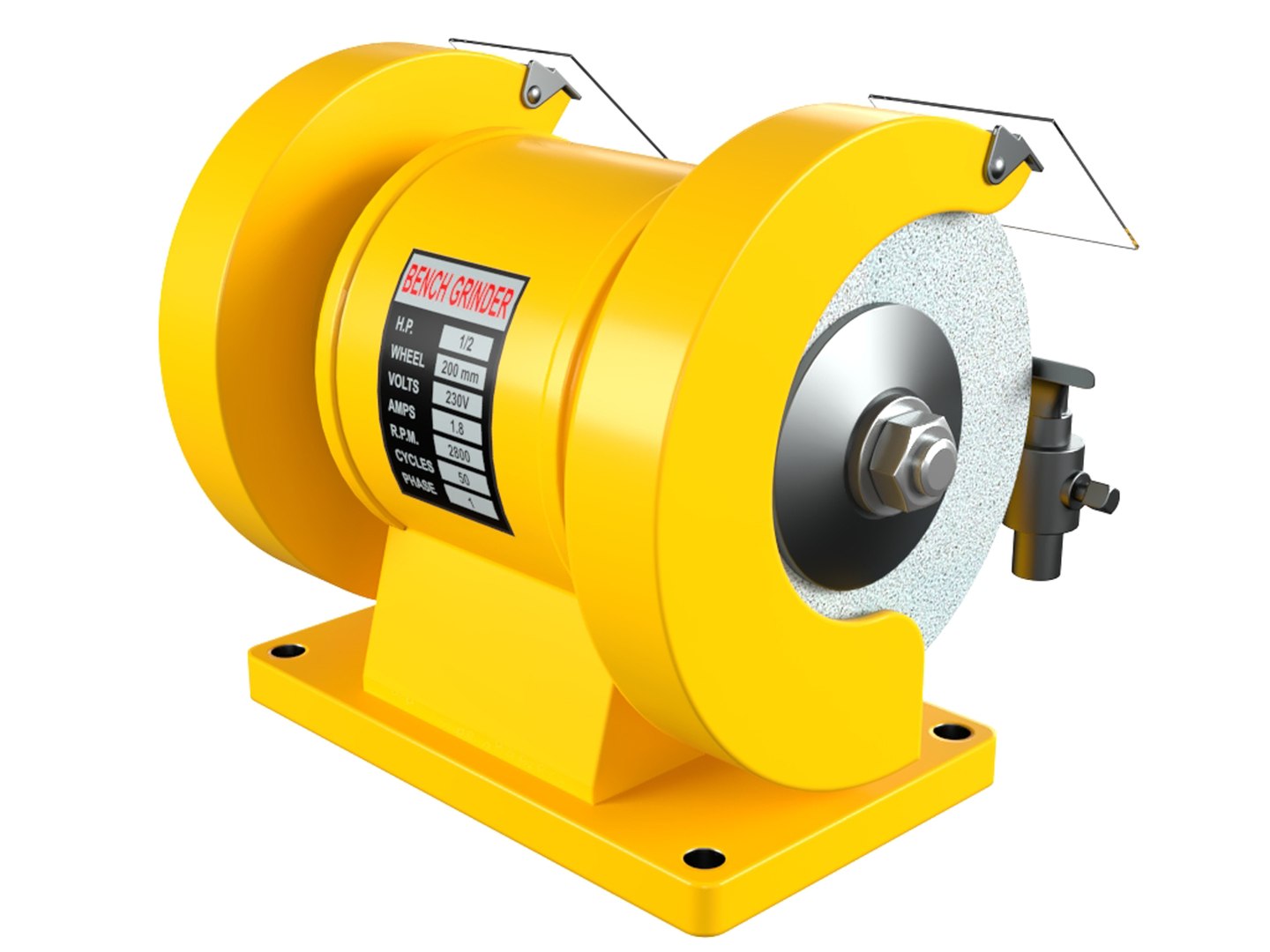 Bench Grinder Model - TurboSquid 2128017