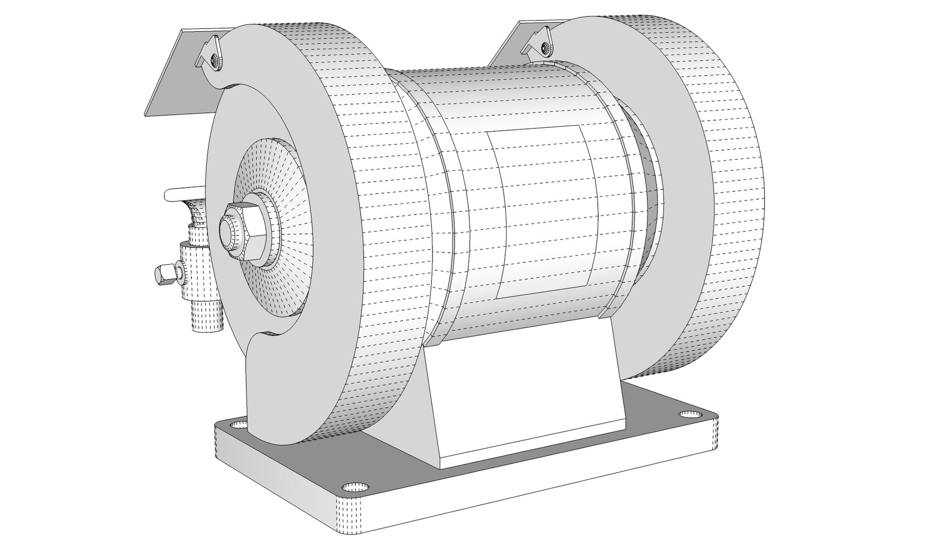 Bench Grinder Model - TurboSquid 2128017