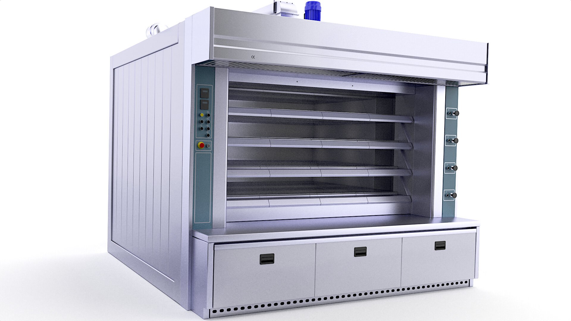 3D industrial bread bakery model - TurboSquid 1596746