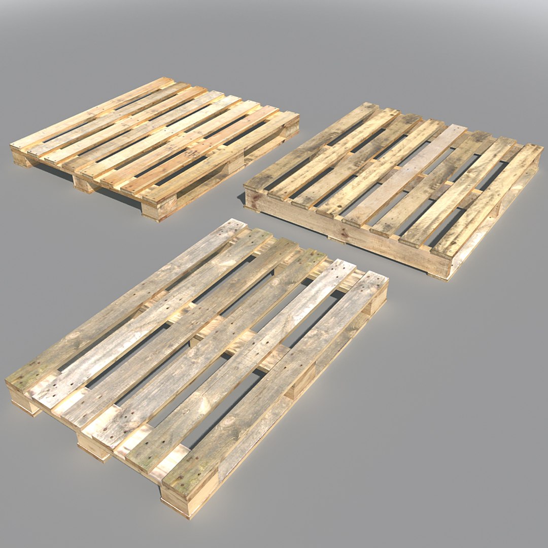 Wood Pallets 3d Fbx
