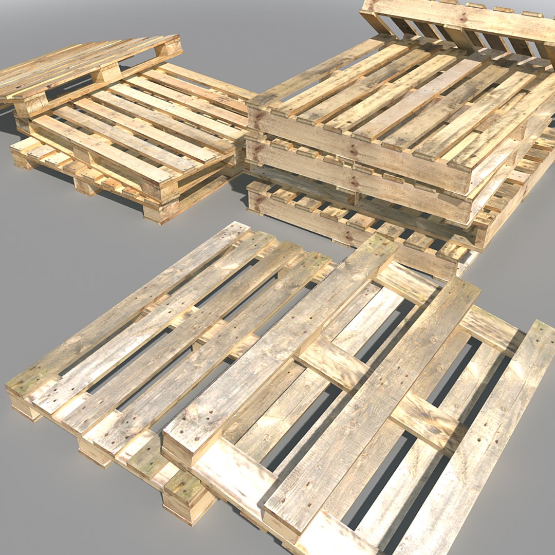 Wood Pallets 3d Fbx