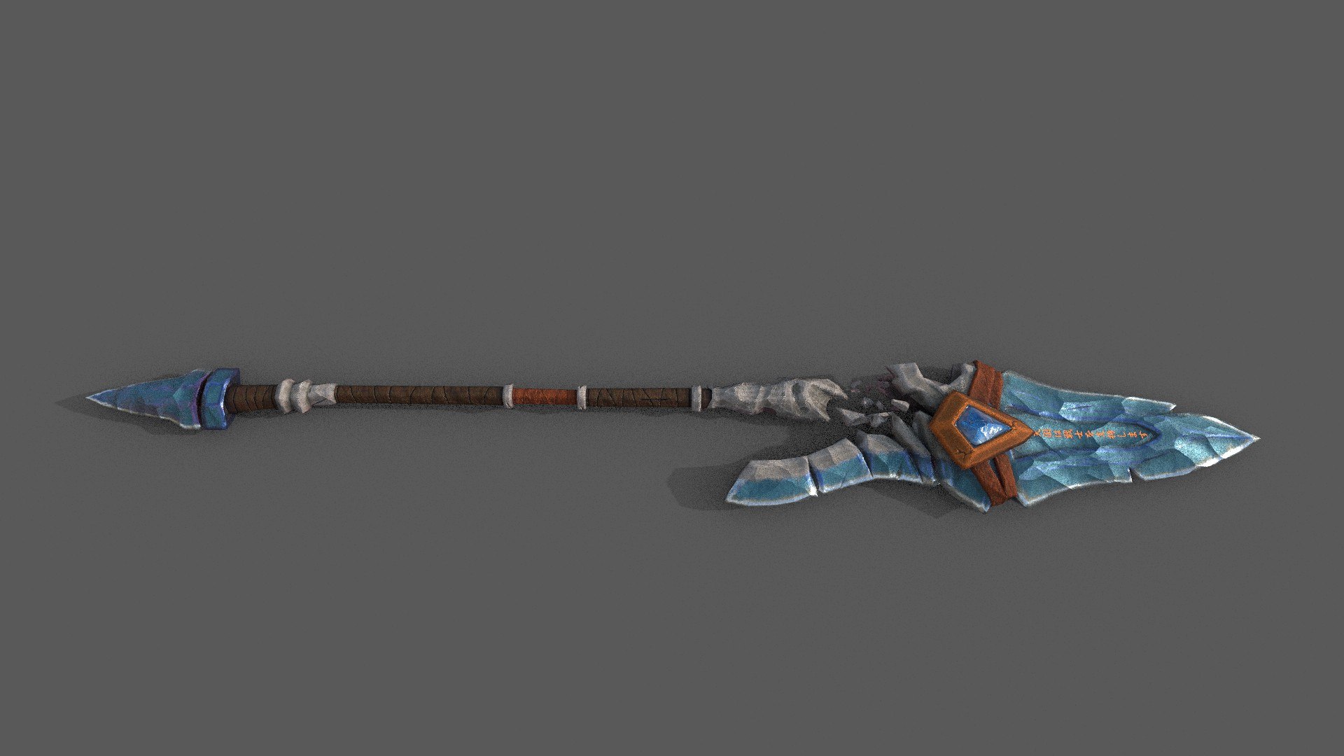 Frost Song Glaive 3D Model - TurboSquid 2018526