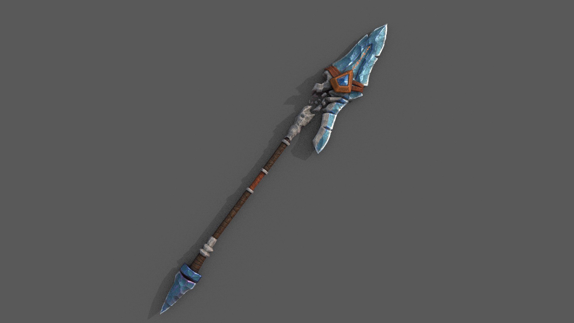 Frost Song Glaive 3D Model - TurboSquid 2018526