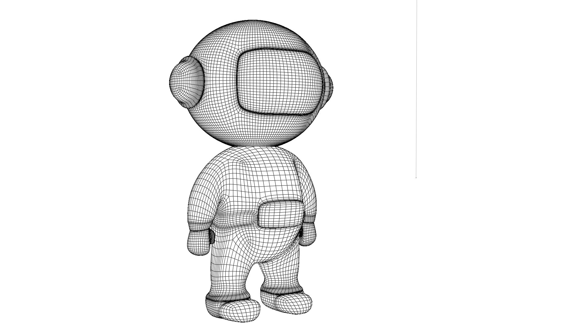 3D Spaceman Character Model - TurboSquid 2101666