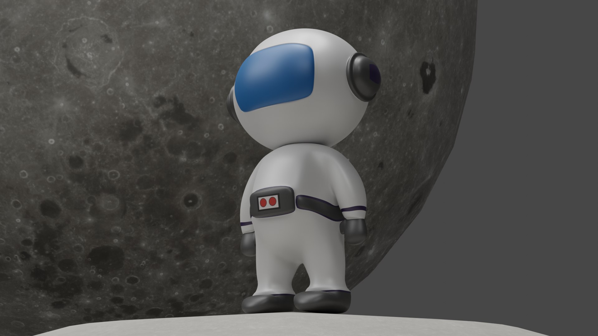 3D Spaceman Character Model - TurboSquid 2101666
