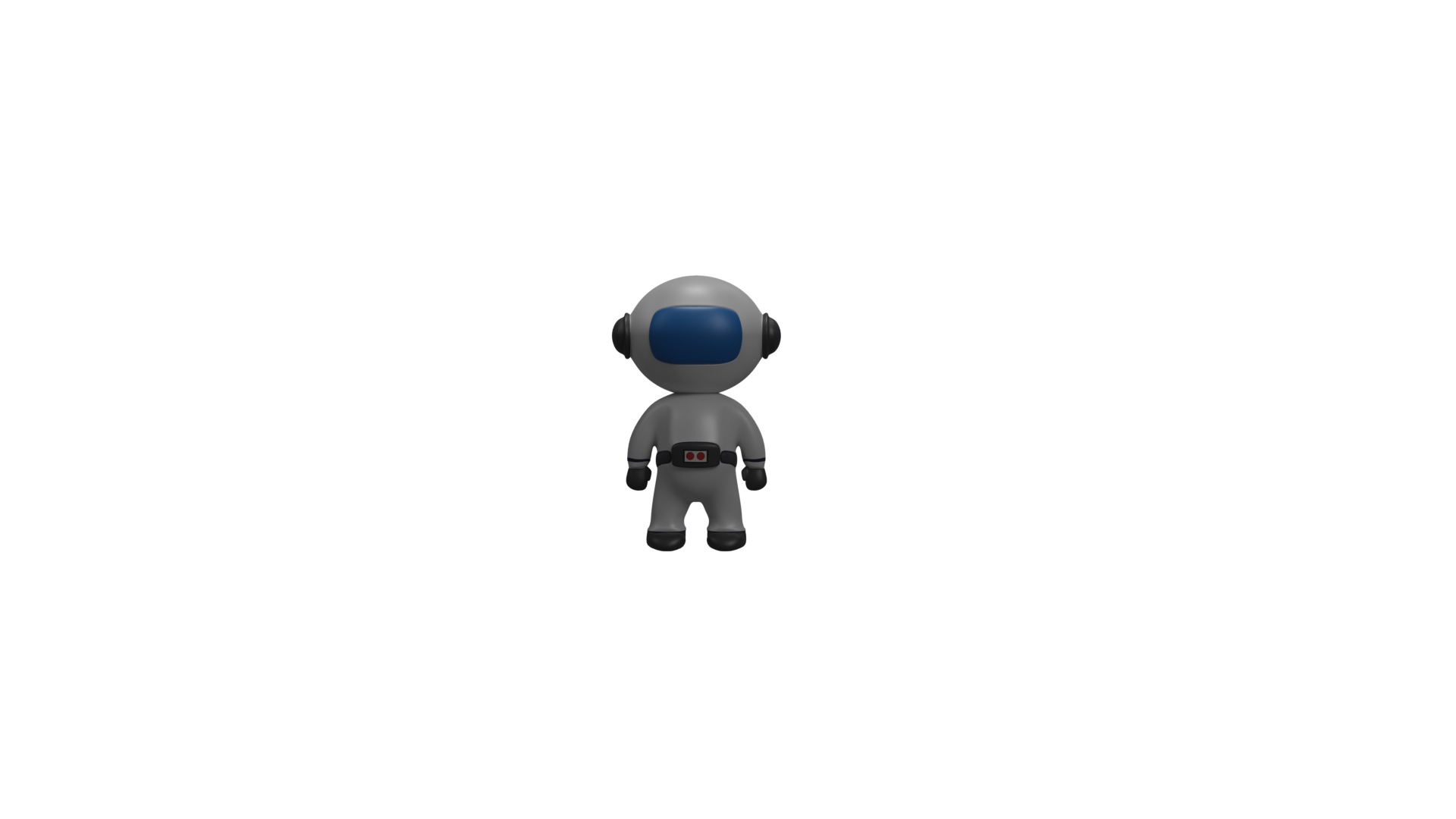 3D Spaceman Character Model - TurboSquid 2101666