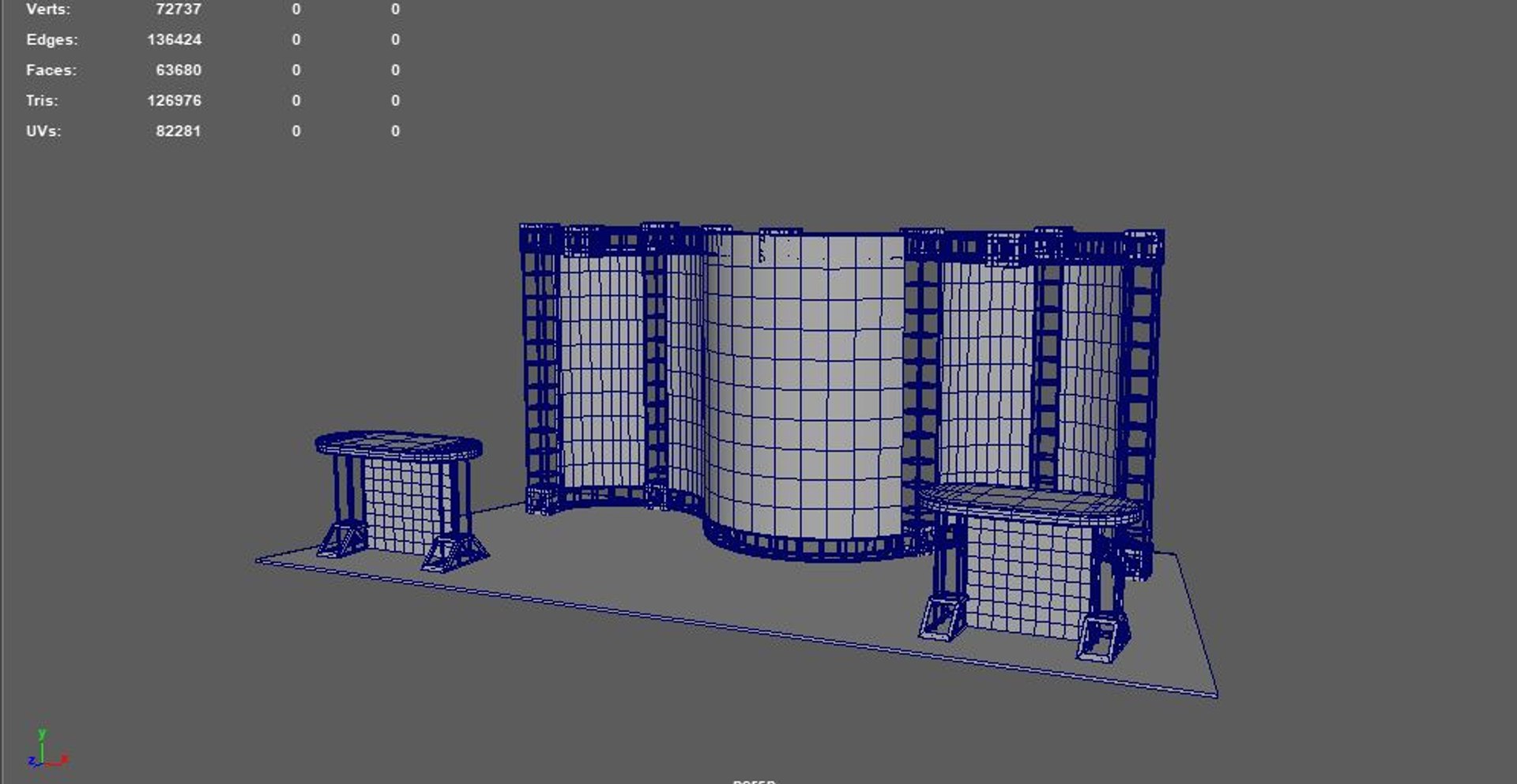 3D Display Frame 3D Model - TurboSquid 2336914