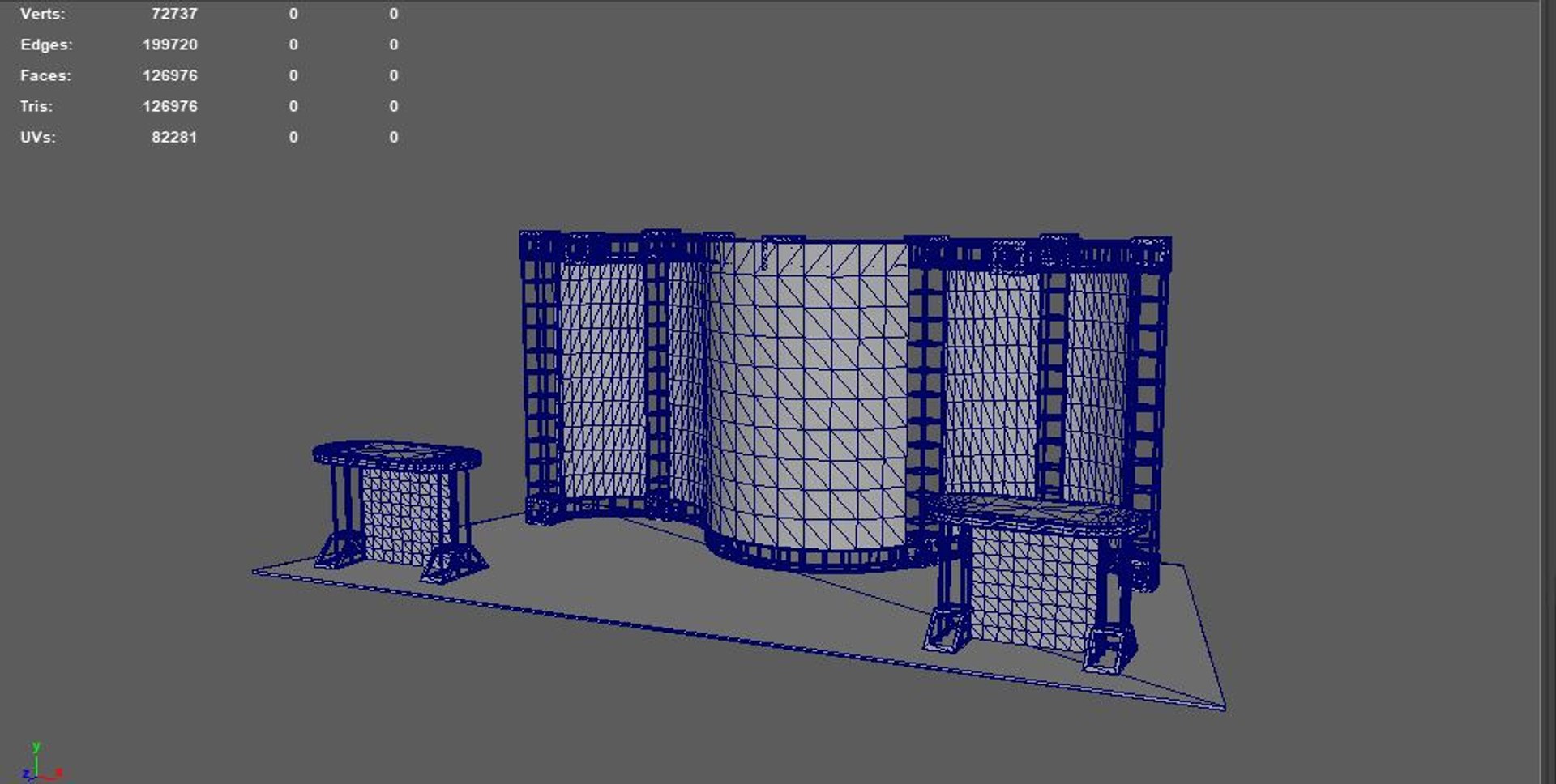 3D Display Frame 3D Model - TurboSquid 2336914