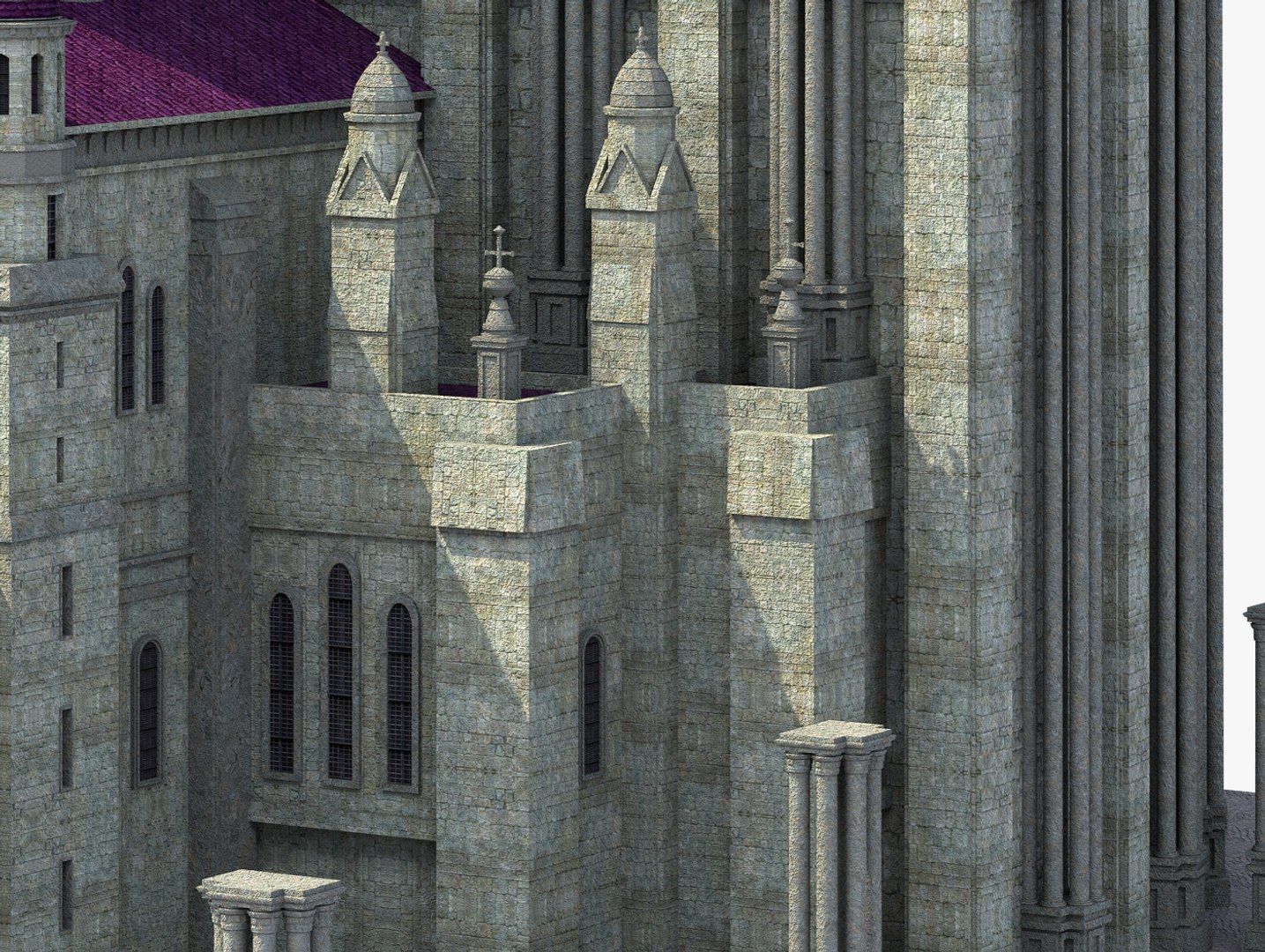 Fantasy Dome Castle 3D Model - TurboSquid 1834241