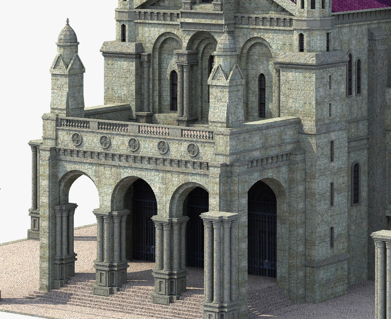 Fantasy Dome Castle 3D Model - TurboSquid 1834241