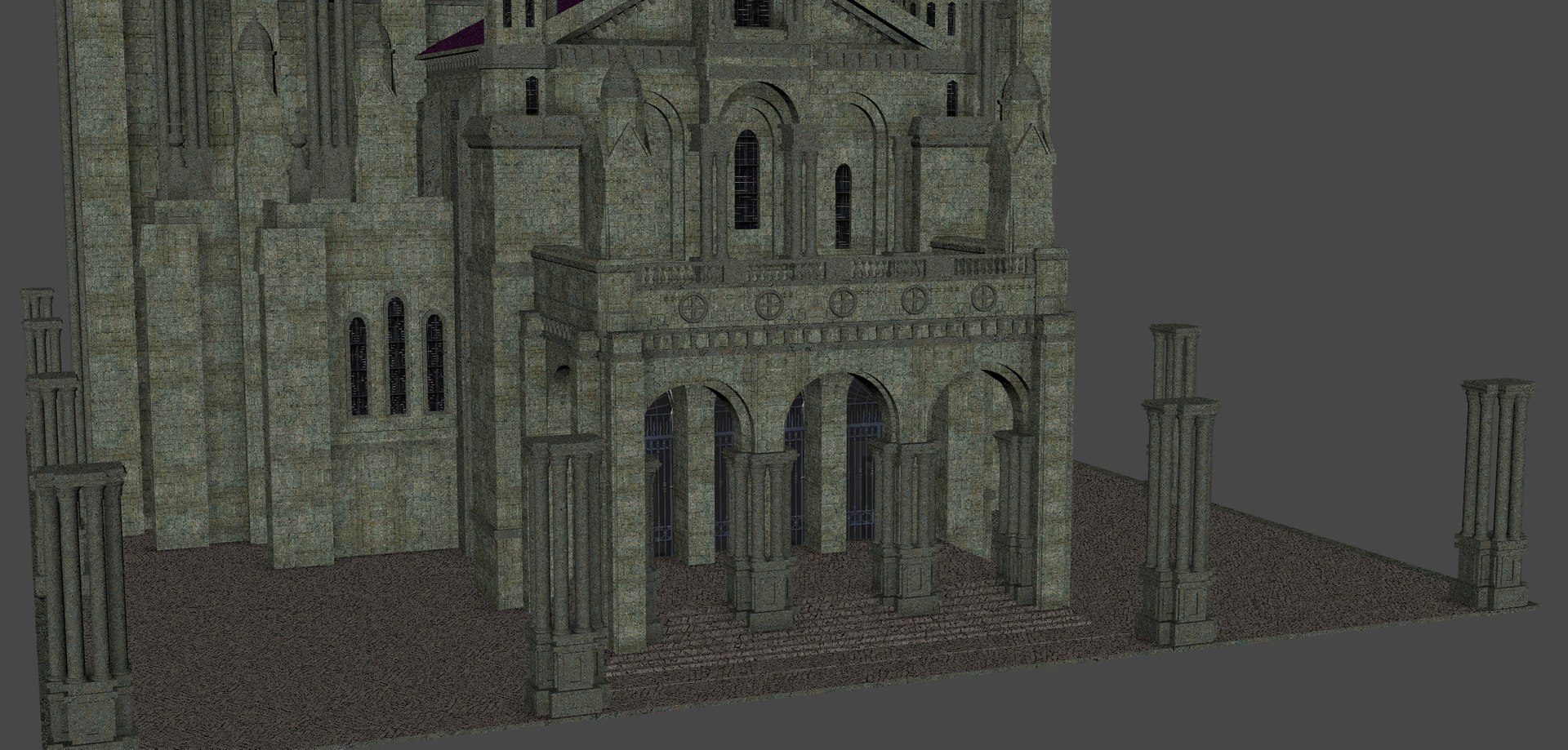 Fantasy Dome Castle 3D Model - TurboSquid 1834241