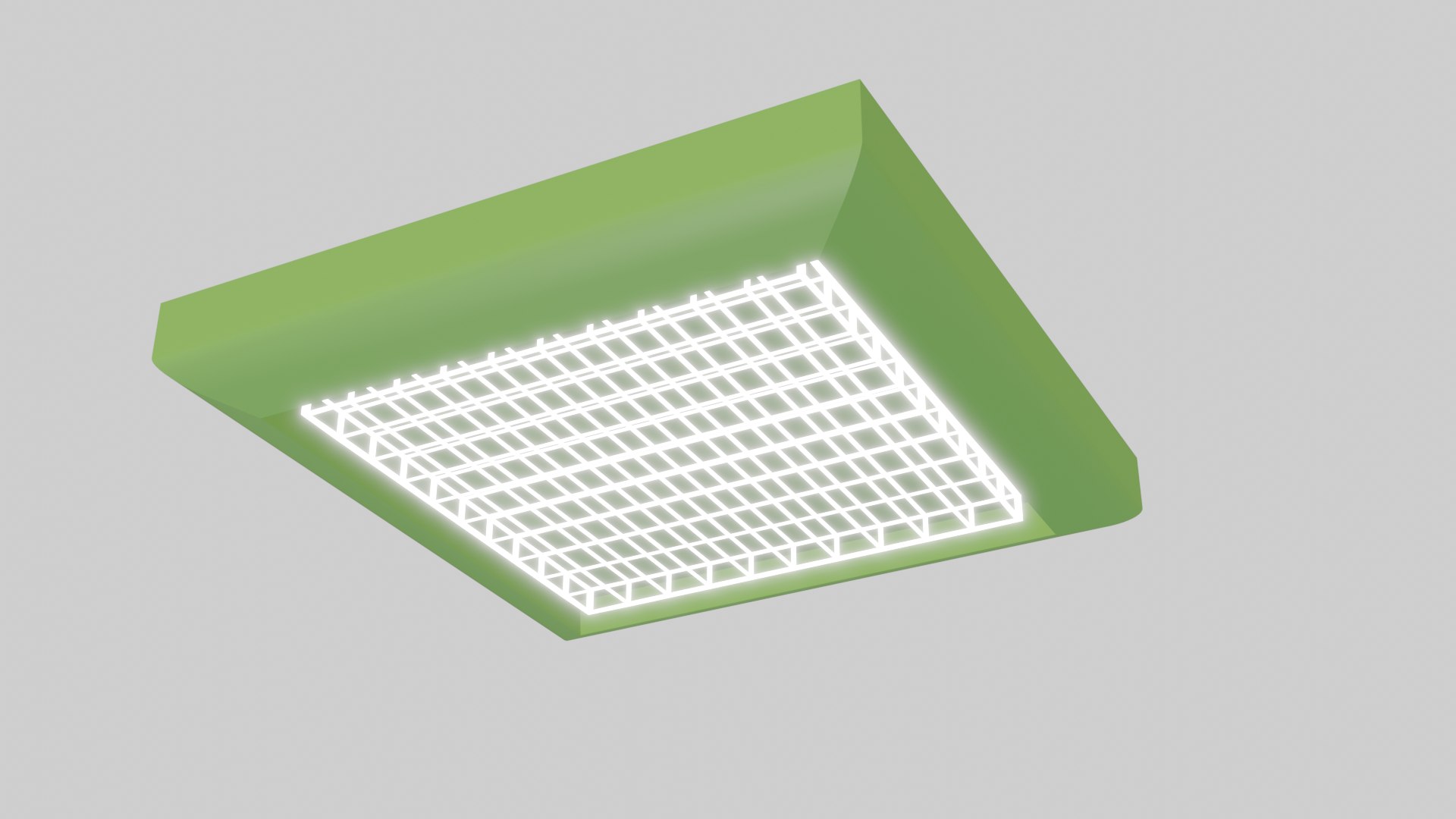 3D Led Ceiling Light Model - TurboSquid 2068384