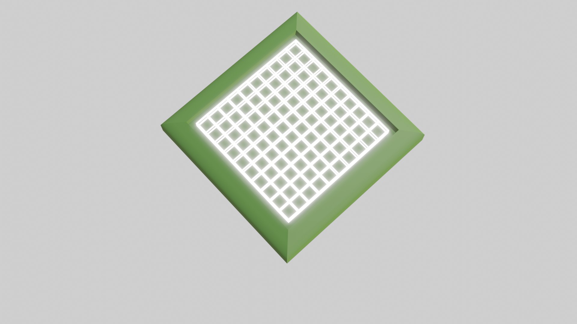 3D Led Ceiling Light Model - TurboSquid 2068384