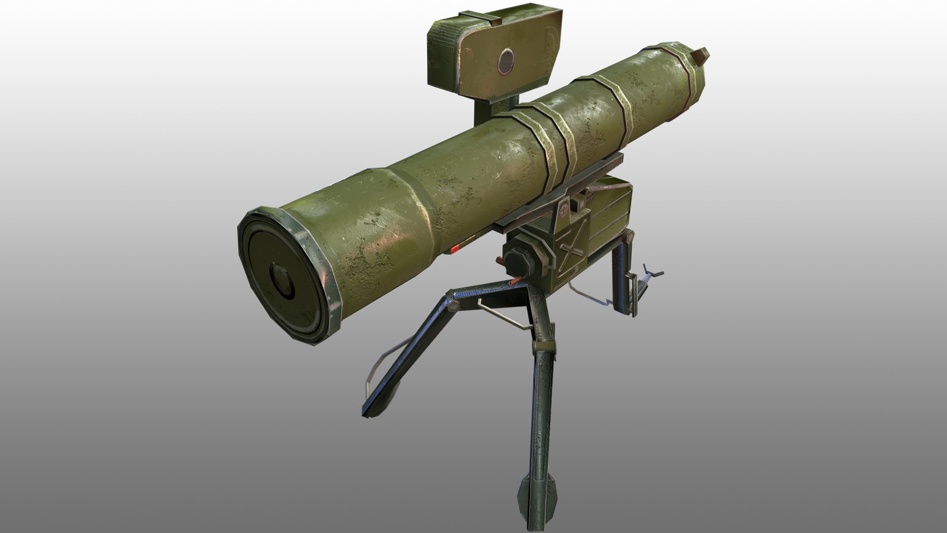 Fagot AT-4 Spigot 3D Model - TurboSquid 2084027
