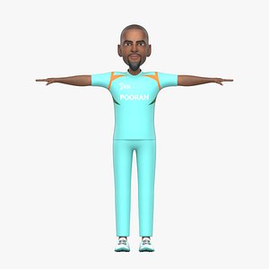 Cricket Player 3D Models for Download | TurboSquid